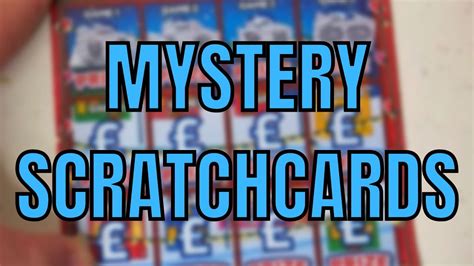 New Mystery Scratchcards Youtube