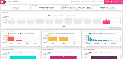 Customer Analysis Dashboard Roveel