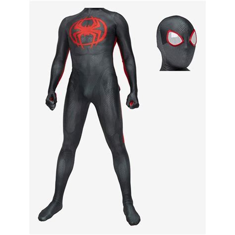 Cosplay Di Spiderman In The Spiderverse Miles Morales Costumi Cosplay