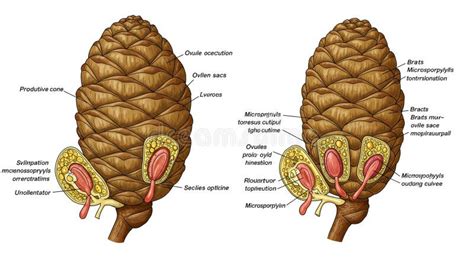 Ovule Encasements Stock Illustrations 1 Ovule Encasements Stock