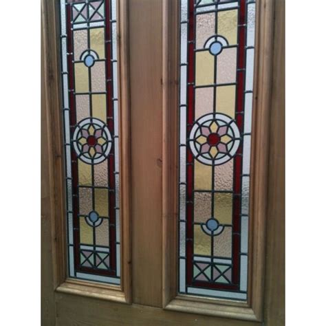 Stained Glass Iris Stained Glass Door Stained Glass Decor Stained Glass