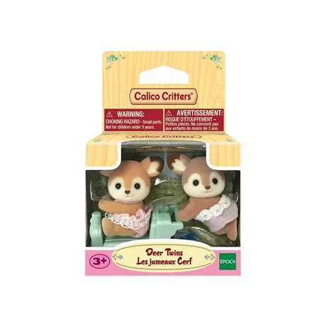 Calico Critters Deer Twins Set Of 2 Collectible Doll Figures