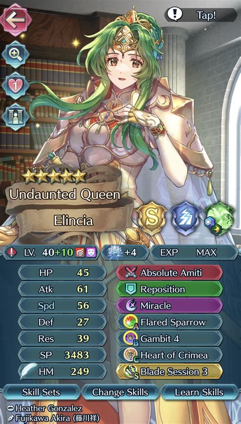 10 Legendary Elincia Showcase Rfireemblemheroes