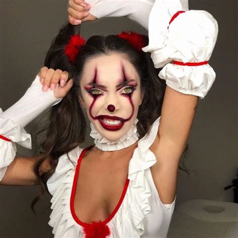 Makeup ︎ First Makeup ︎ Halloween Pennywise Halloween Costume Clown