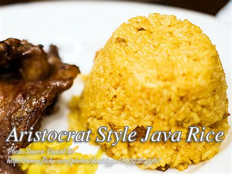 Java Rice Recipe Aristocrat Style Panlasang Pinoy Meaty Recipes
