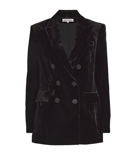 Veronica Beard Velvet Ellette Dickey Blazer Harrods Us