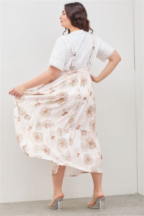 Lisa Modest Midi Overall Dress Final Sale In 2024 Overall Dress