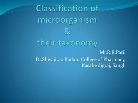 Five Kingdom Classification Ppt Biological Sciences Science