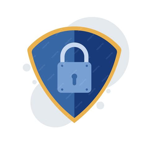 Premium Vector Internet Security Concept For Web Page Cyber Security Big Shield With Padlock