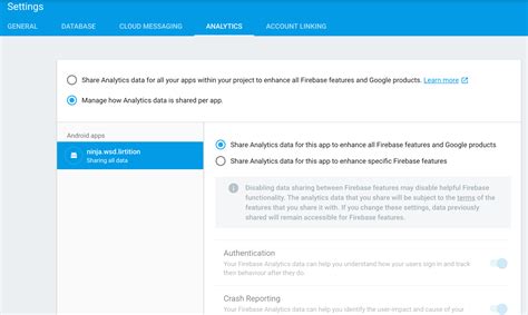 Firebase Share Audiences Data From Analytics To Notifications