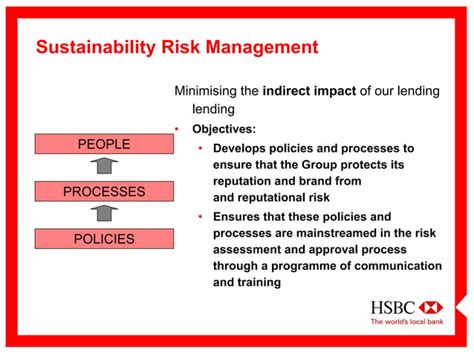 Sustainable Development At Hsbc Pdf Environmental Services Industry