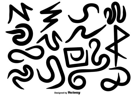 Squiggle Shapes Vector Art Icons And Graphics For Free Download