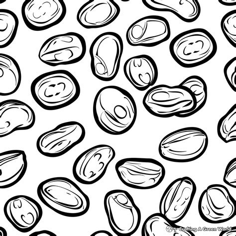 Free Printable Jelly Bean Coloring Pages 2025