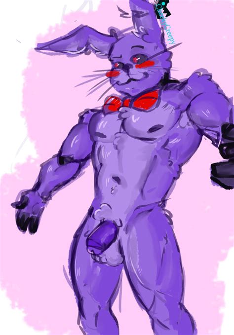 Rule 34 Blush Bonnie Fnaf Bowtie Cheekycreepy Drawn Five Nights At
