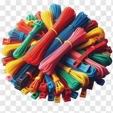 A Bundle Of Multi Color Cable Ties Cable Ties Bundle Of Cable Ties Multi Color Bundle Of