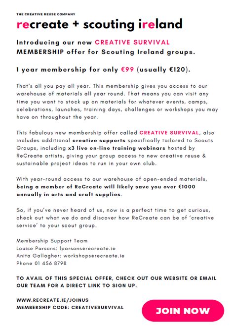 Creative Survival Scouting Ireland