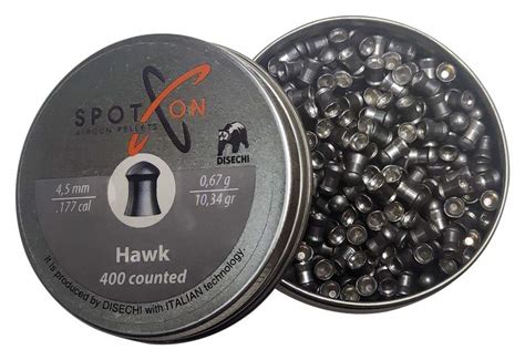 Spoton Hawk Pellets 45 Mm 067 G 400 Pcs Zbroia