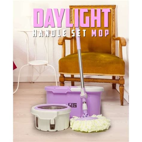 Jual Wng Daylight Spin Mop Tornado Mop Alat Pel Lantai Super Mop 360