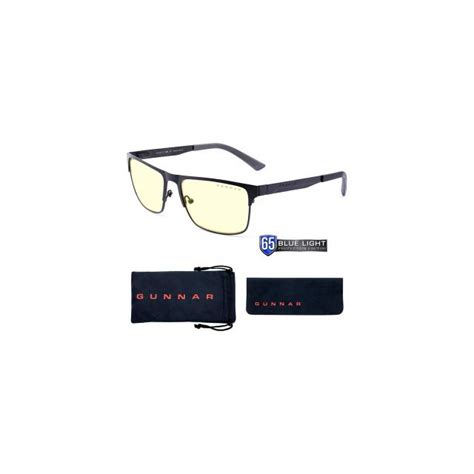 Gaming Glasses Gunnar Pendleton Slate Amber Black