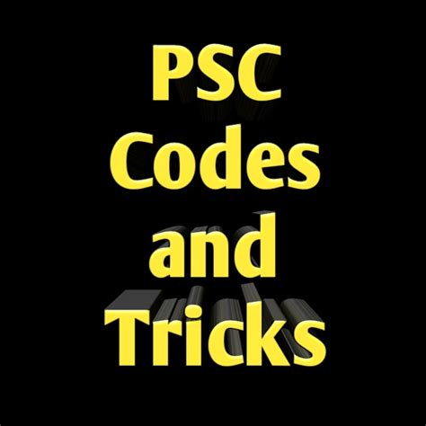 Psc Codes And Tricks Youtube