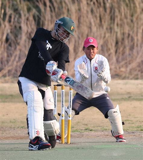 クリケット男子日本代表強化選手団選考会で打撃を披露する木村昇吾 ― スポニチ Sponichi Annex スポーツ