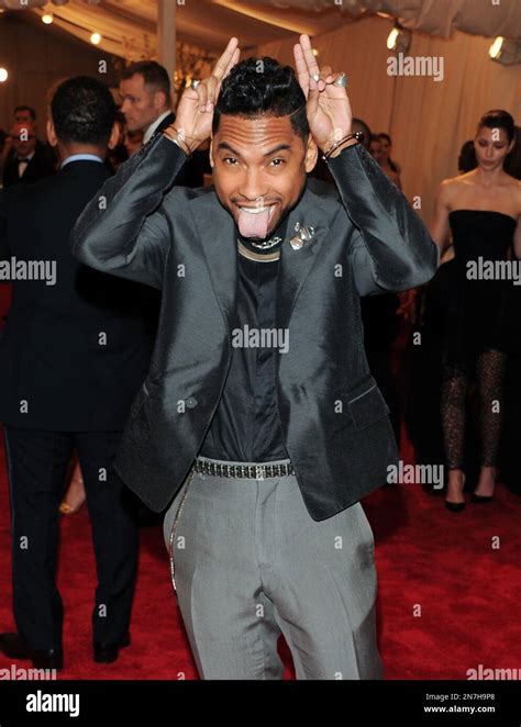 Singer Miguel Attends The Metropolitan Museum Of Art Costume Institute