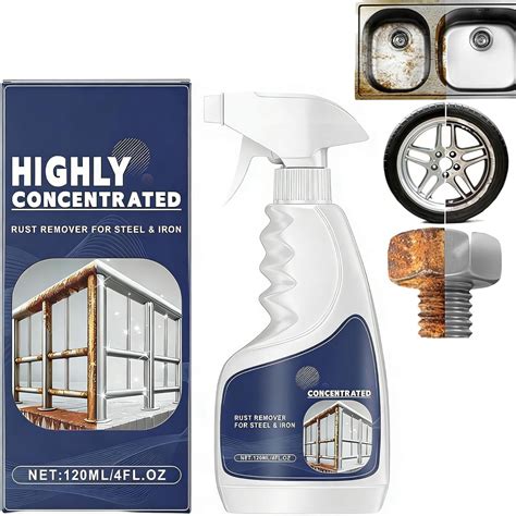 Rust Remover Spray Liquid For Metal Automotive Garden Tools