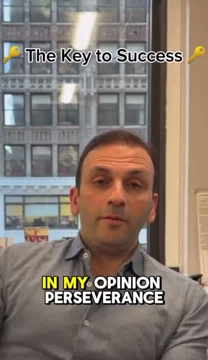 Sami Souid On Linkedin Perseverance Is The Key To Success Its About Showing Up When You Dont