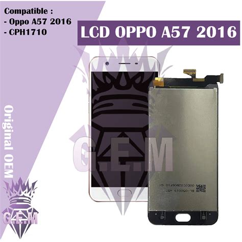 Jual Lcd Touscreen Oppo A57 2016 Cph 1701 Fullset Complete