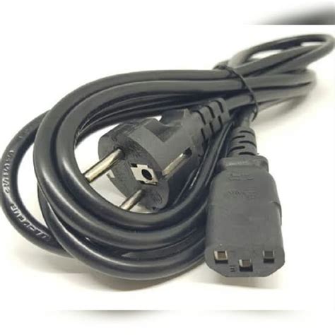 Power Cable Cpu Pc Computer Monitor To Electricity 18m Cable 18