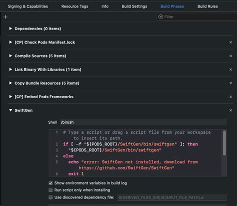 How To Integrate Swiftgen Mac Oclock Medium