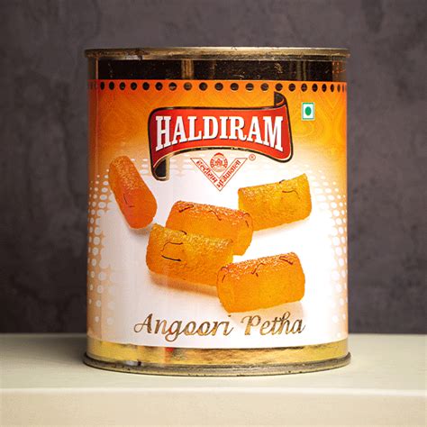 Angoori Petha Big Tin Pack I Love Haldiram