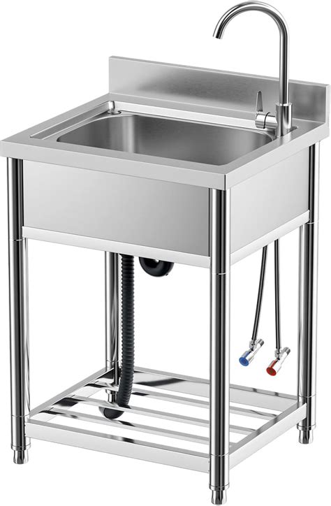 Kingbo Stainless Steel Commercial Sink Set With Faucet And India Ubuy