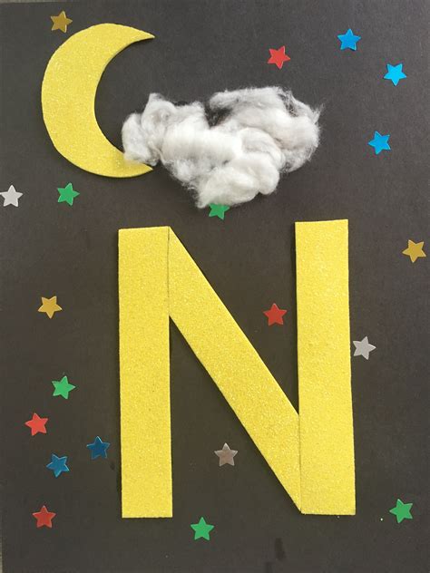 Craft With Letter N Character Reference Letter