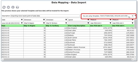 Help Data Import Templates
