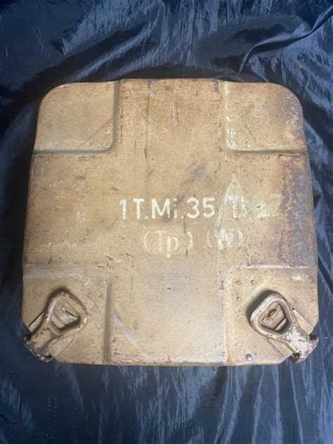 Chase Militaria Ww2 German Afrika Korp Tellermine Tmi35 Transit Case