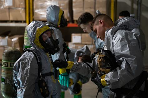 Pacific Airmen Soldiers Marines Conduct Joint Cbrn Training Kadena