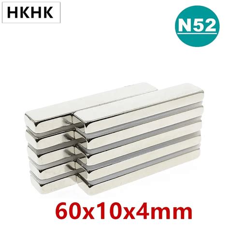 60mm N52 60x10x4 60x10x4 1 50pcs