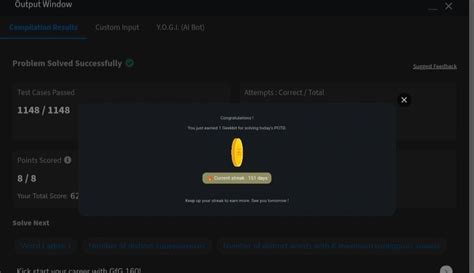 Geekstreak2024 Problemsolving Coding Geeksforgeeks Learningjourney