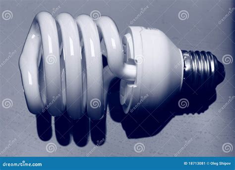 Compact Fluorescent Light Bulb Stock Image Image Of Conservation