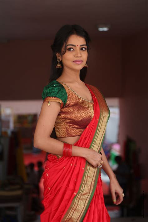 Bhavya Sri At Shilpakala Vedika Silk India Expo Launch South Indian