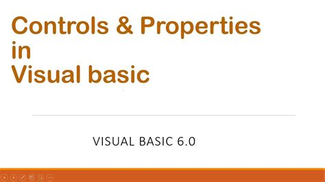Controls And Properties In Visual Basic Visual Basic Tutorial For Beginners 2020simple 2 Learn