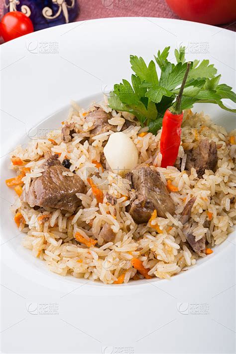 传统的乌兹别克饭