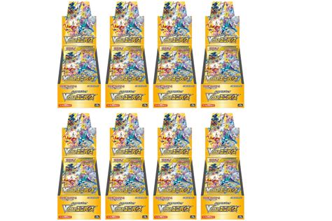 Pokémon Tcg Sword And Shield High Class Pack Vstar Universe Box Japanese 8x Lot Us