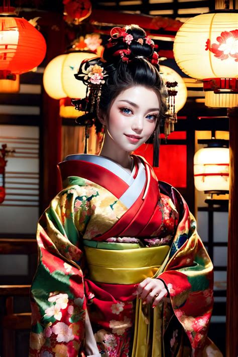 Oiran 花魁 Futurevolab V10 Tensorart