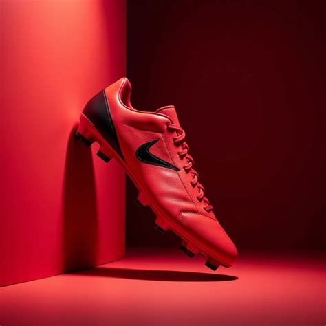 Free Crimson Floating Cleat Image Soccer Cleat Football Download At Stockcake