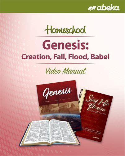 Abeka Product Information Homeschool Old Testament Genesis Video Manual