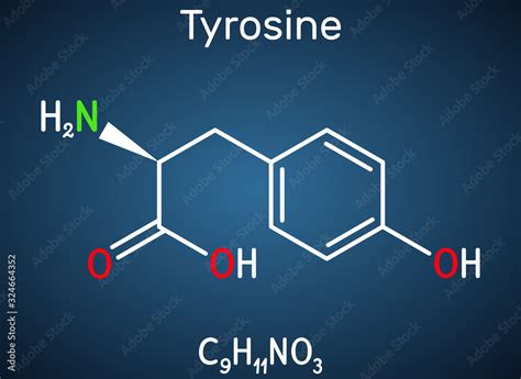 Tyrosine Amino Acid Structure