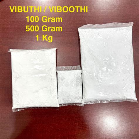 Value Pack Vibuthi Viboothi Powder 100gram 500gram 1kg Javadhu Smell Divine Smell