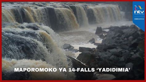 Maporomoko Ya 14 Falls ‘yadidimia Youtube